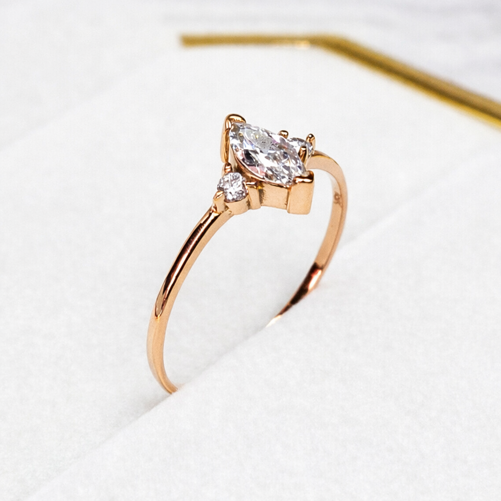 Anillo Almedra – One Joyería One Joyería